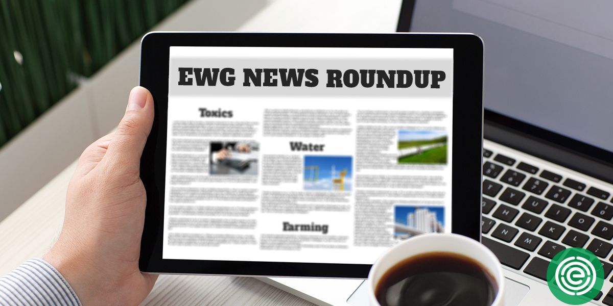 EWG News Roundup (3/19): 2021 Shopper’s Guide, EPA Seeks To Monitor ...